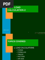 Heat Load Calculation | PDF | Air Conditioning | Ventilation (Architecture)
