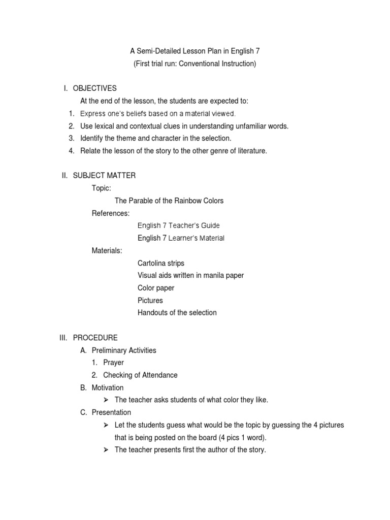 Lesson Plan 2 | PDF | Lesson Plan | Epistemology