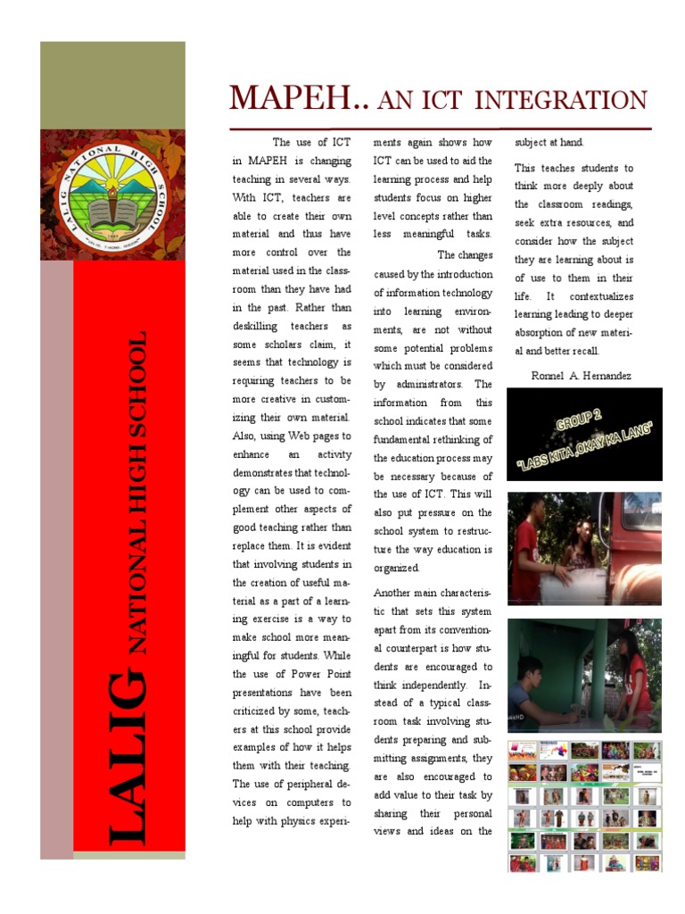 Ict Integration | PDF | Educational Technology | Learning