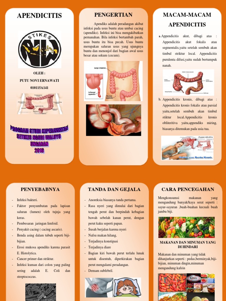Leaflet Appendicitis | PDF
