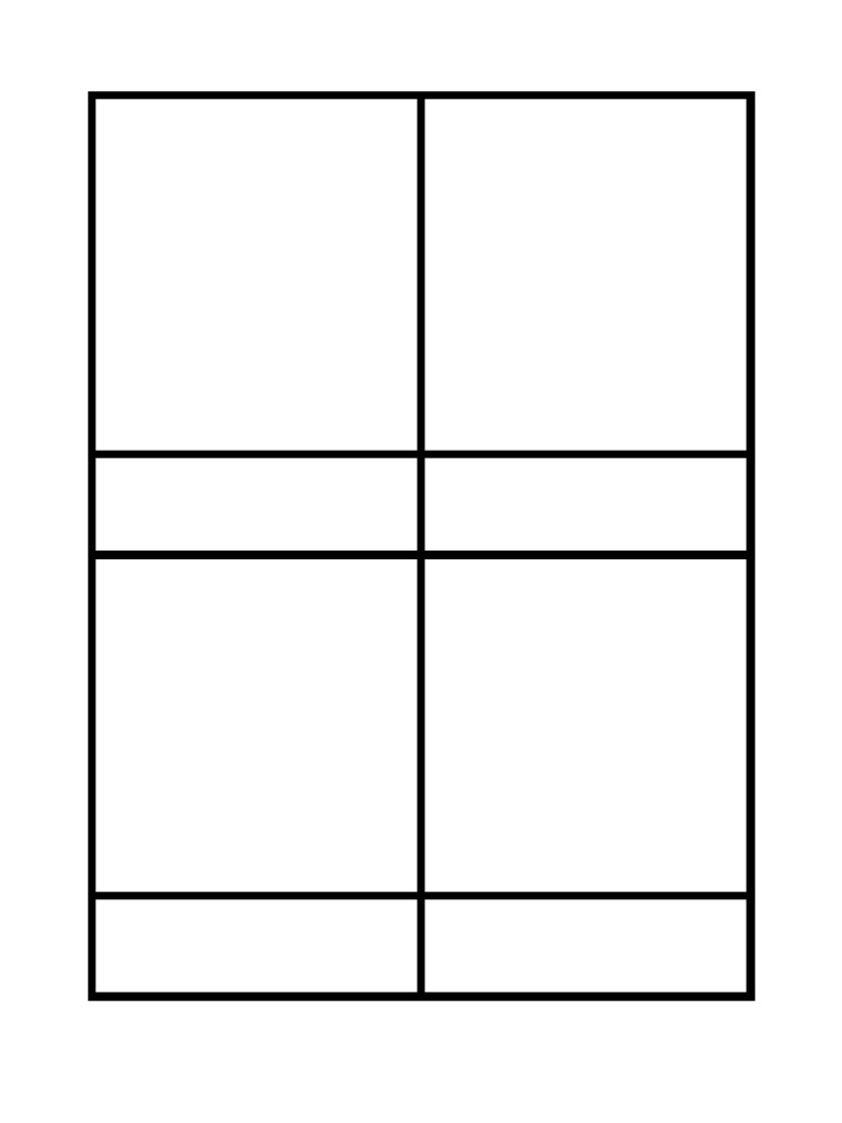 4 Part Card Template | PDF