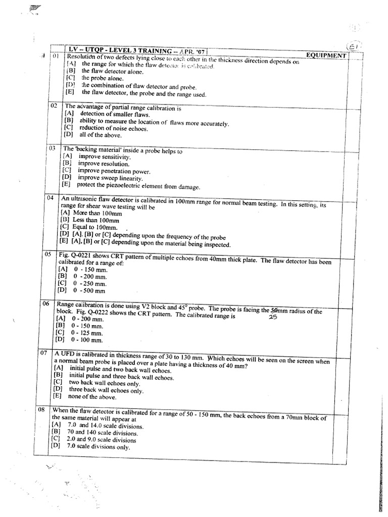 UT Level 3 Questions | PDF