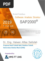 Modul Pengenalan Basic Software Sap 2000 (Shafa) | PDF