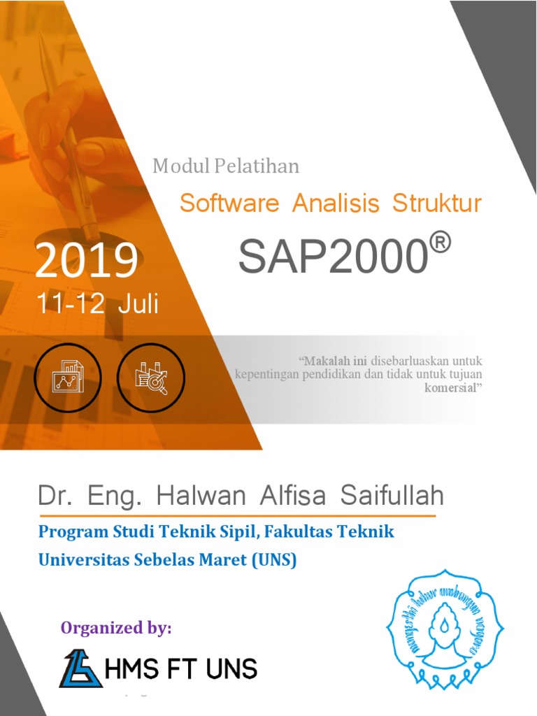 Modul Pelatihan Software Analisis Struktur SAP2000 | PDF | Metode & Bahan Ajar | Teknologi ...