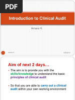 Clinical_Audit_Report_Template | PDF | Audit