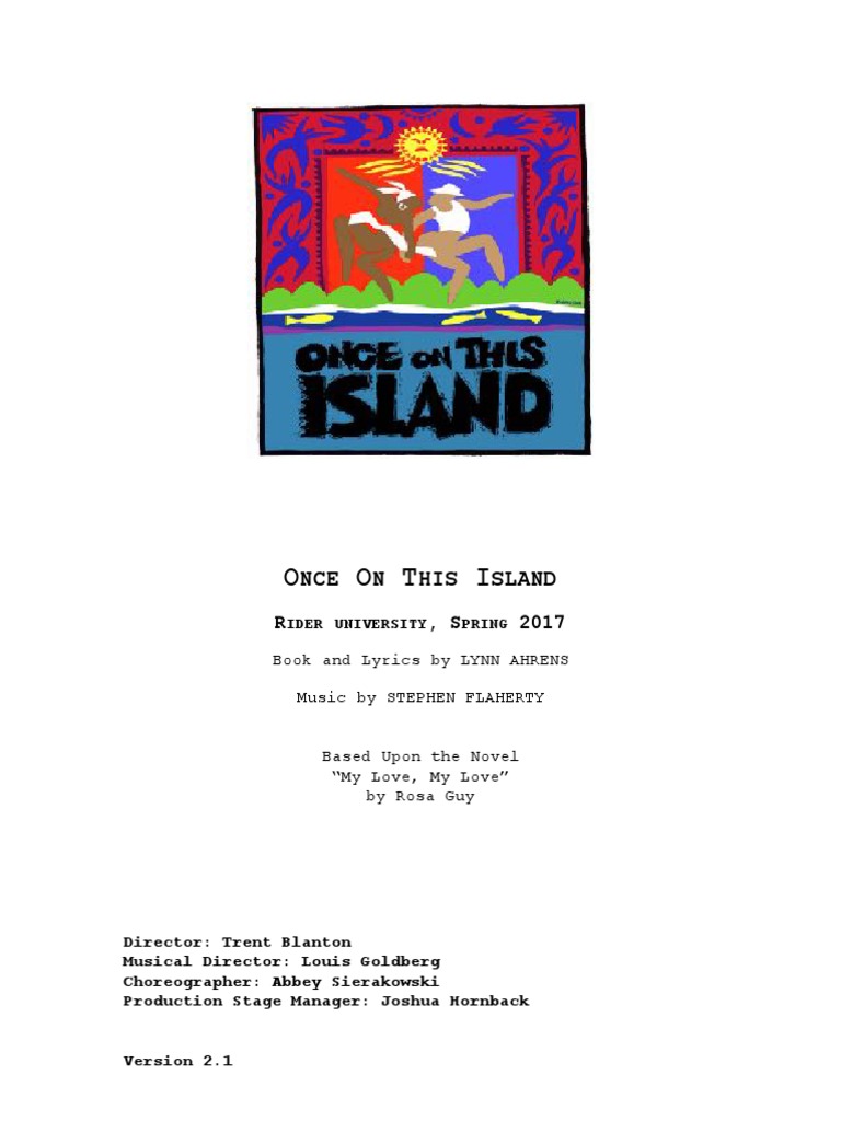 Once on This Island: Script Overview | PDF | Broadway Musicals | Nature