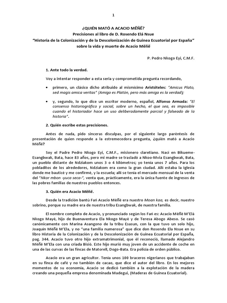 La Muerte de Acacio Mañé | PDF | Religión y creencia
