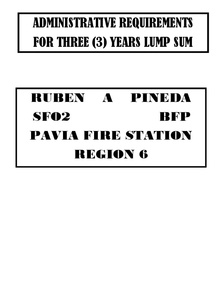 Folder Cover Page | PDF