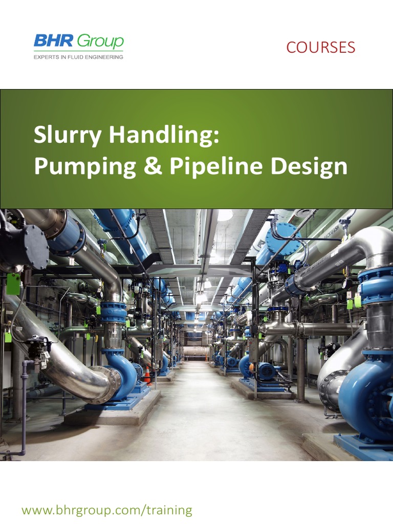 Slurry Handling: Pumping & Pipeline Design | PDF | Fluid Dynamics | Pump