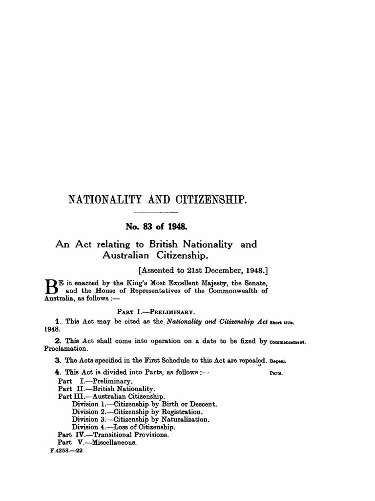 Nationality and Citizenship | PDF | Naturalization | Citizenship