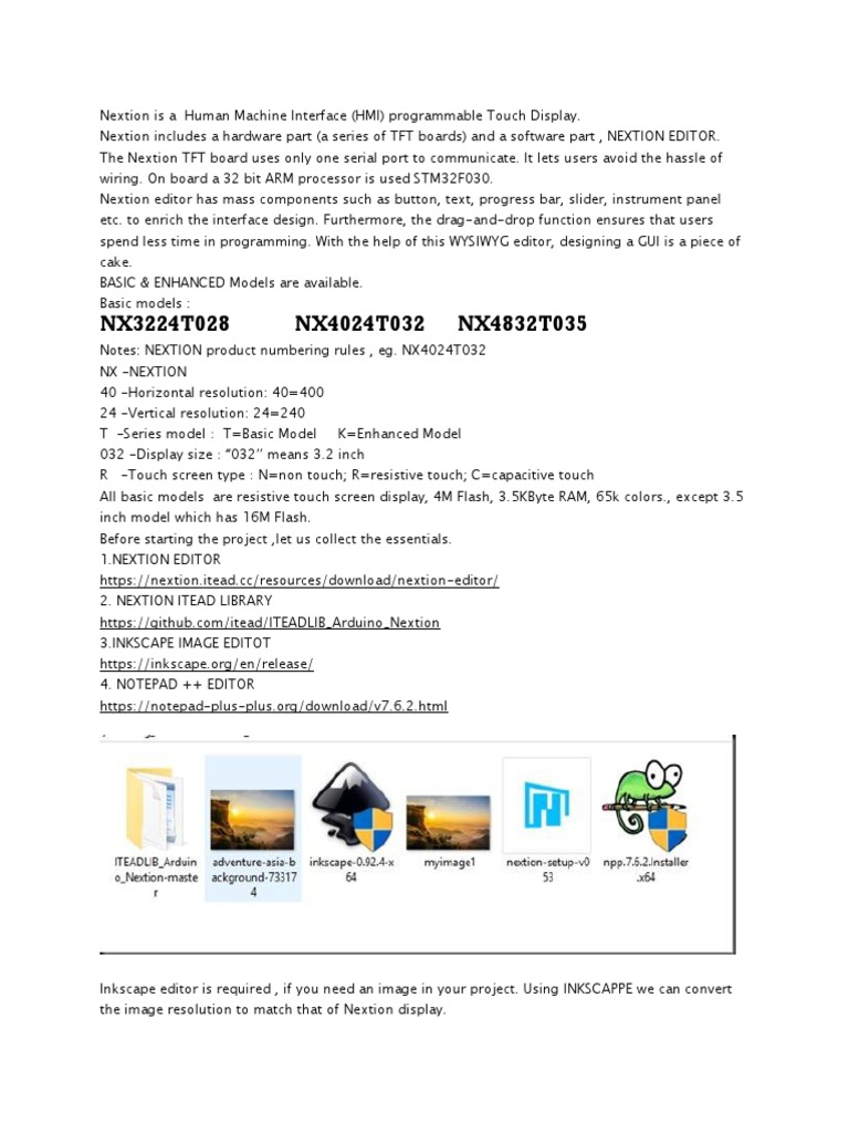 Programmable Touch Display HMI Guide | PDF | Graphical User Interfaces | Computer File
