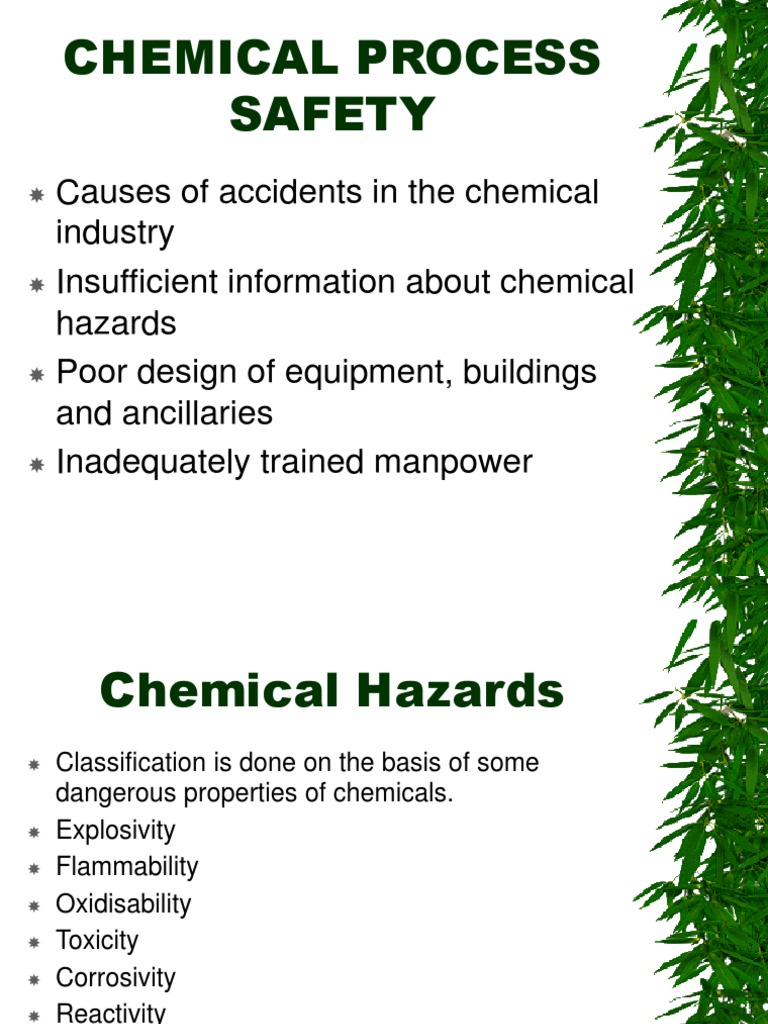 Chemical Process Safety | PDF | Physical Sciences | Chemical Substances