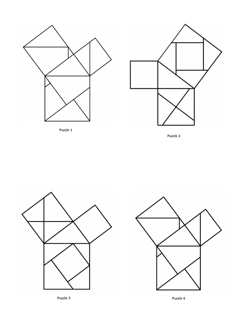 Pythagorean Puzzles | PDF