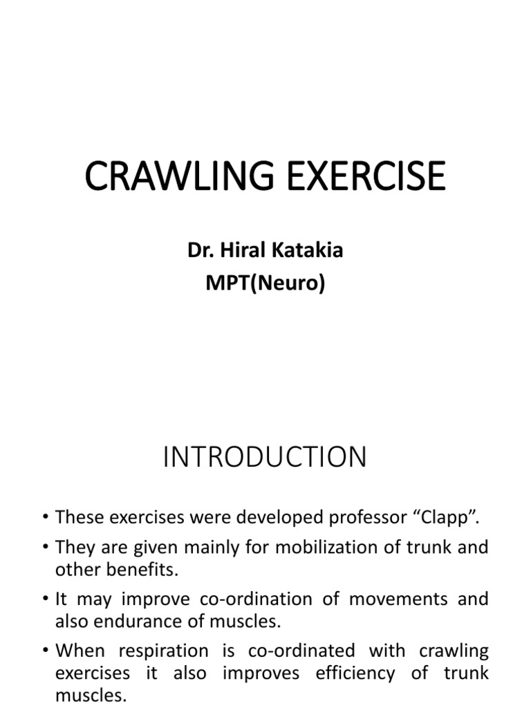 An In-Depth Guide to Crawling Exercises and Their Benefits for ...