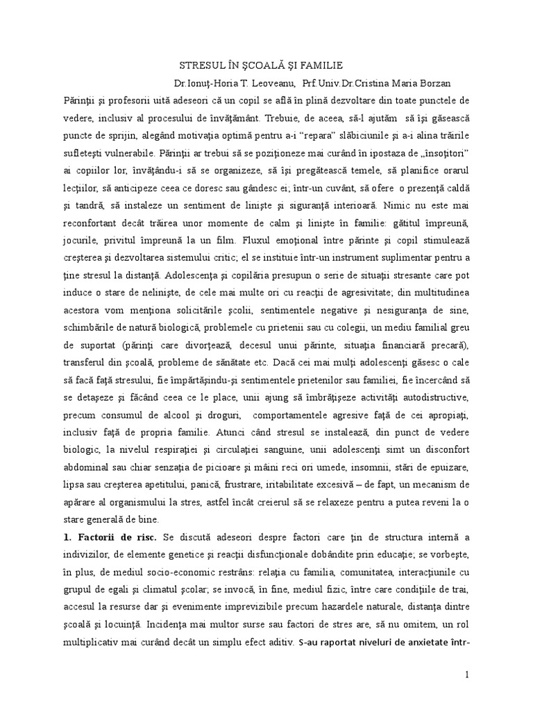 Referat Cu Schema 4 | PDF