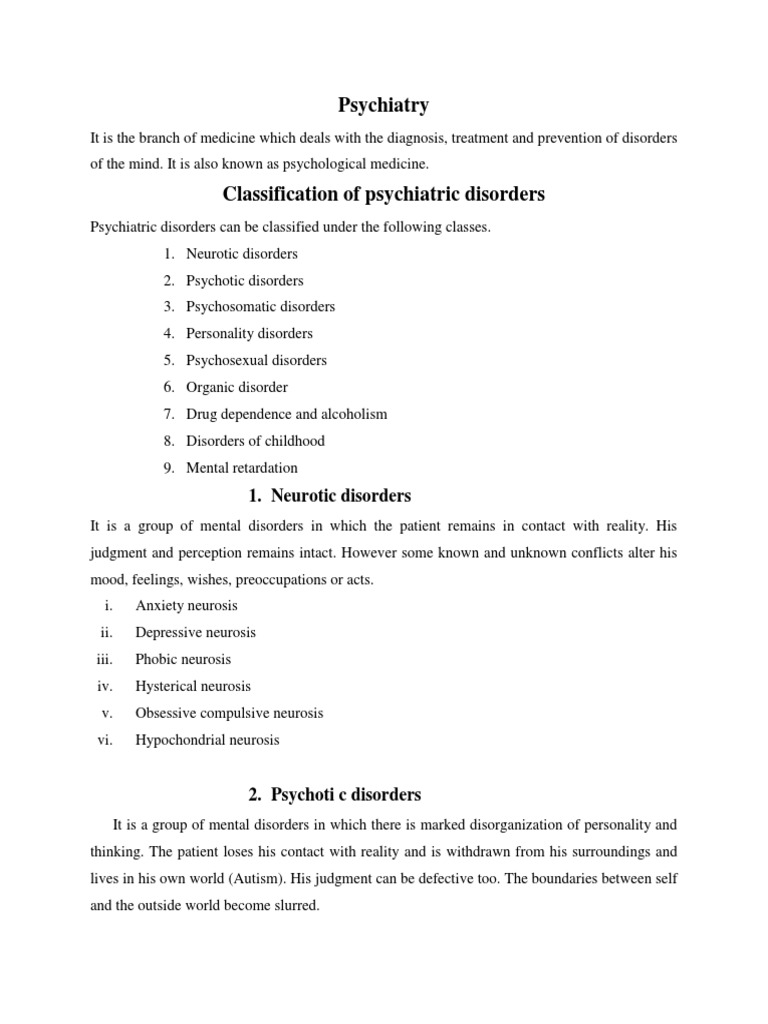 Psychiatry Book | PDF | Anxiety Disorder | Phobia