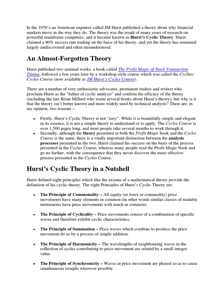 Hurst-White Papers PDF | PDF | Intelligence Analysis | Waves