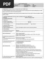 COT LESSON PLAN Science 3 Q3 | PDF | Learning | Curriculum