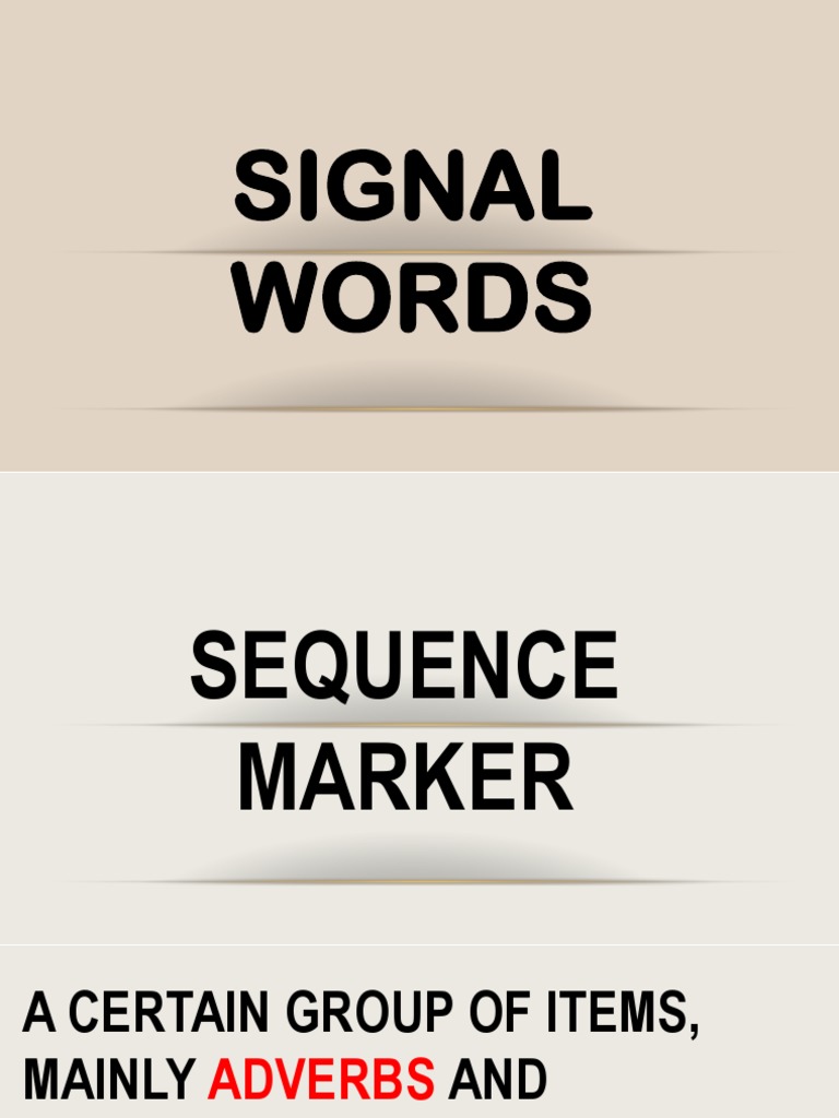 Understanding Sequence Markers | PDF | Human Communication | Languages
