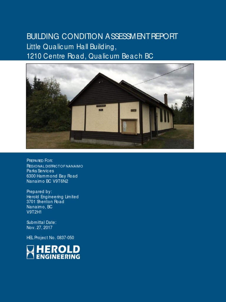 Building Condition Assessment | PDF | Wall | Economic Sectors