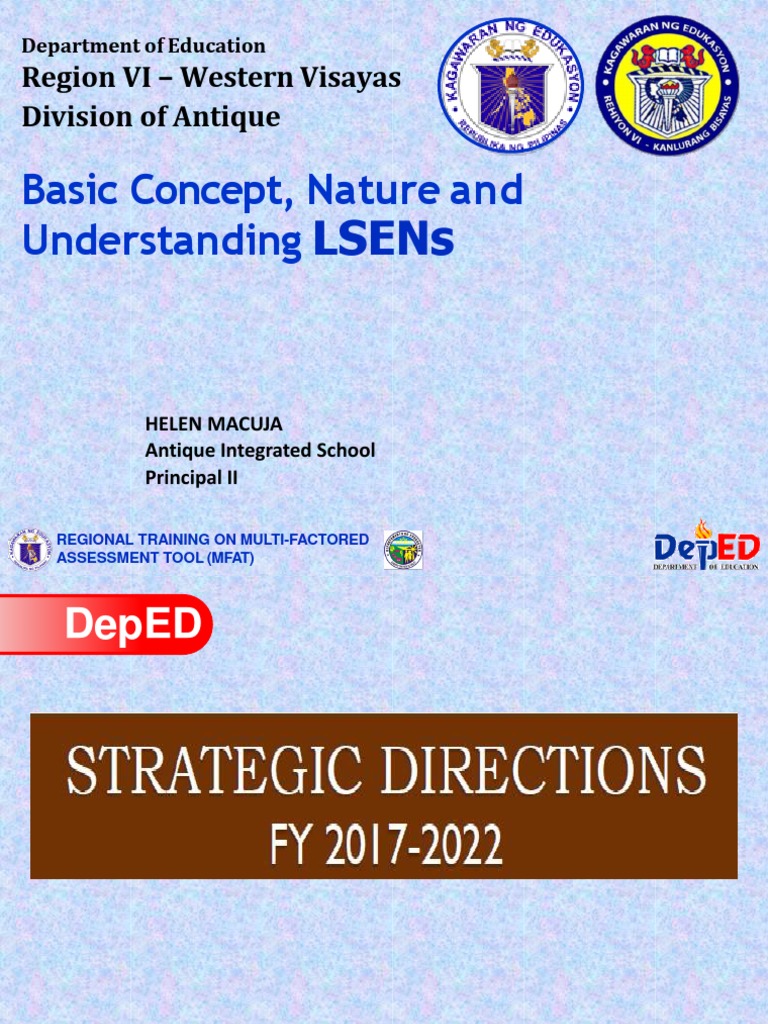 Basic Concept, Nature & Understanding LSENs (Bam Imas) Finale | PDF | Inclusion (Education ...