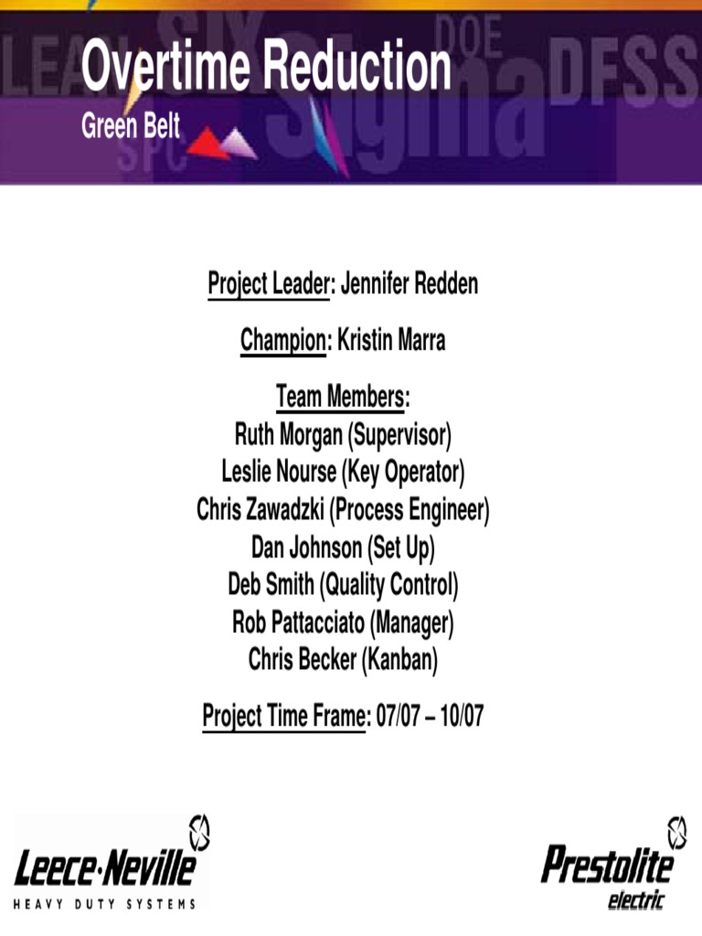 Overtime Reduction Strategies Overview | PDF | Production And ...