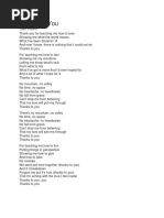Adie - Paraluman Lyrics and Meaning | PDF | Musicology | Songs