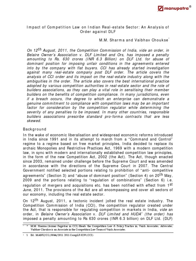 Impact of Competition | PDF | Competition Law | Competition