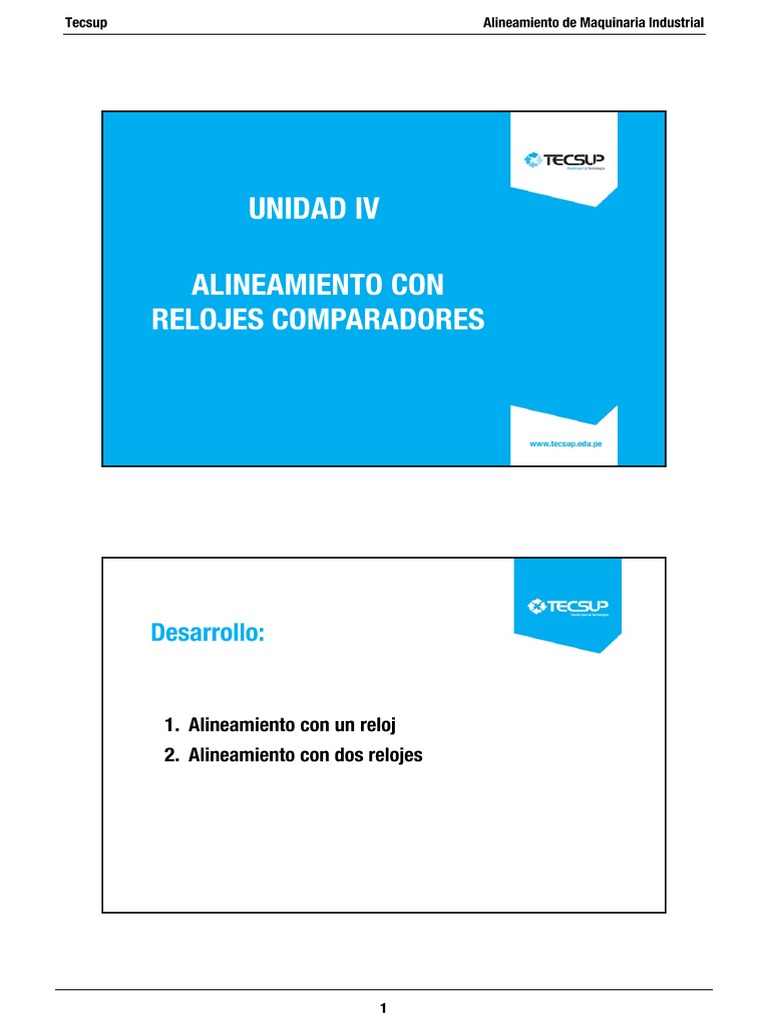 Alineamiento Tecsup - 4 | PDF