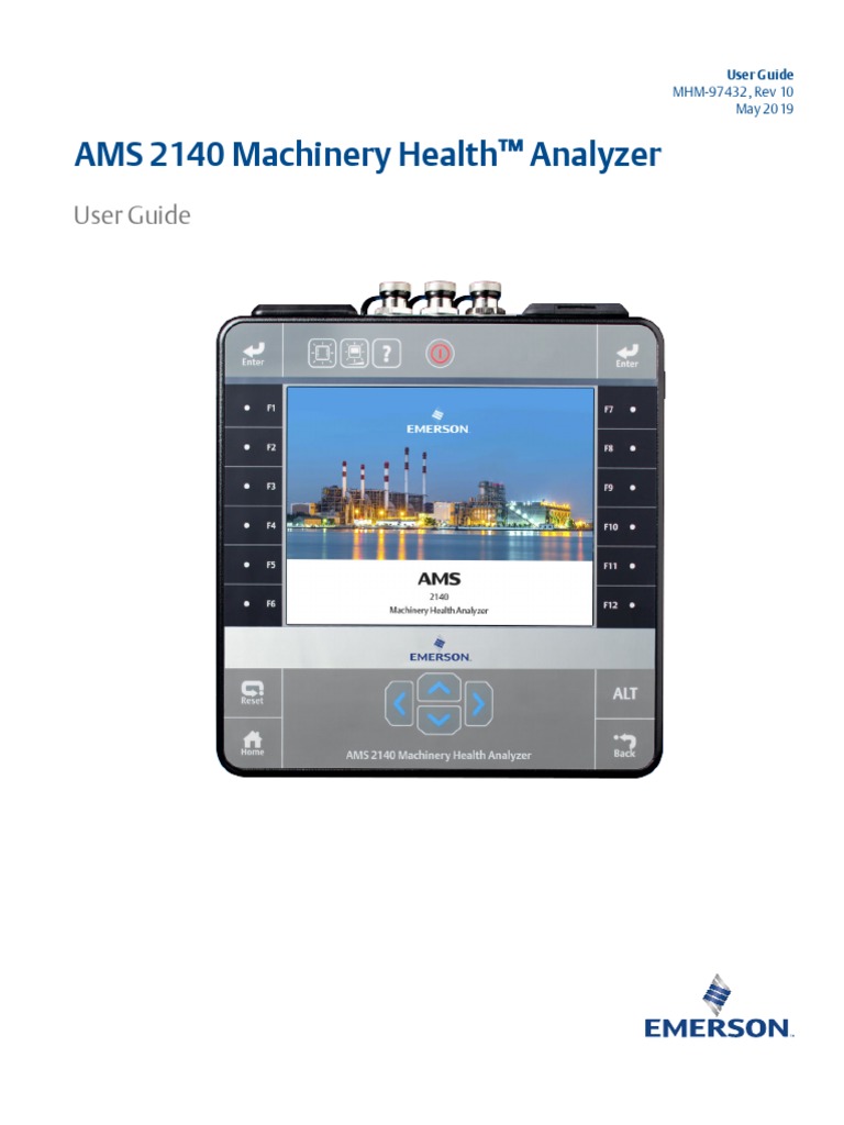 User Guide Ams 2140 Machinery Health Analyzer User Guide en 39468 | PDF ...