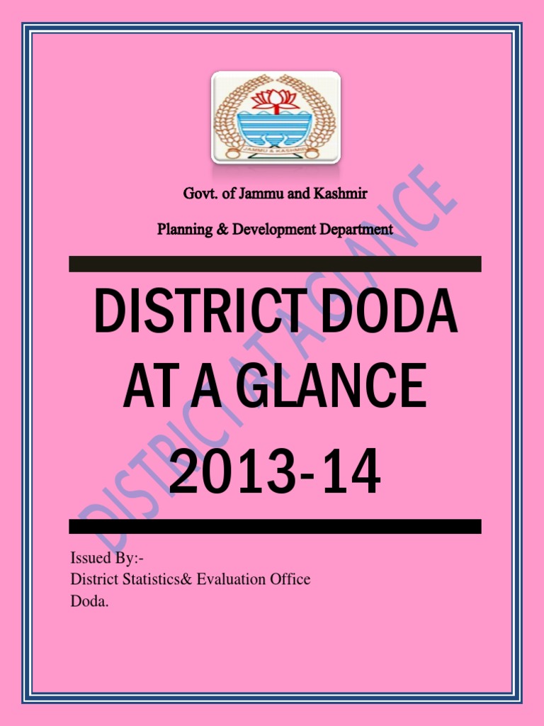 Doda District Information | PDF | Vegetables | Legume