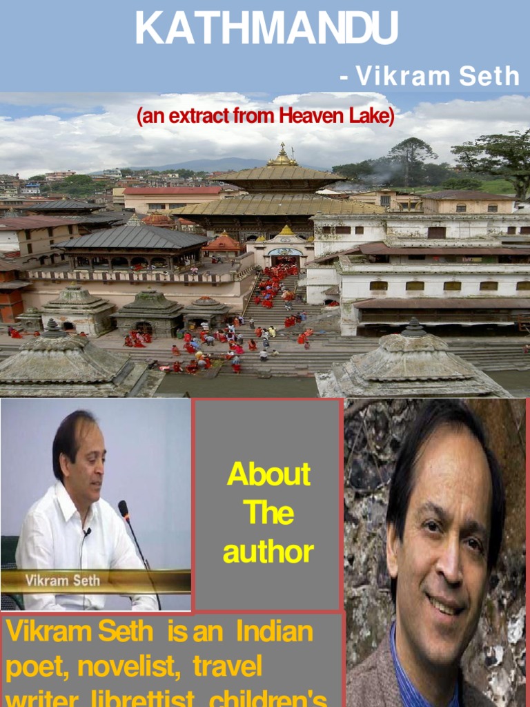 Vikram Seth: (An Extract From Heaven Lake) | PDF