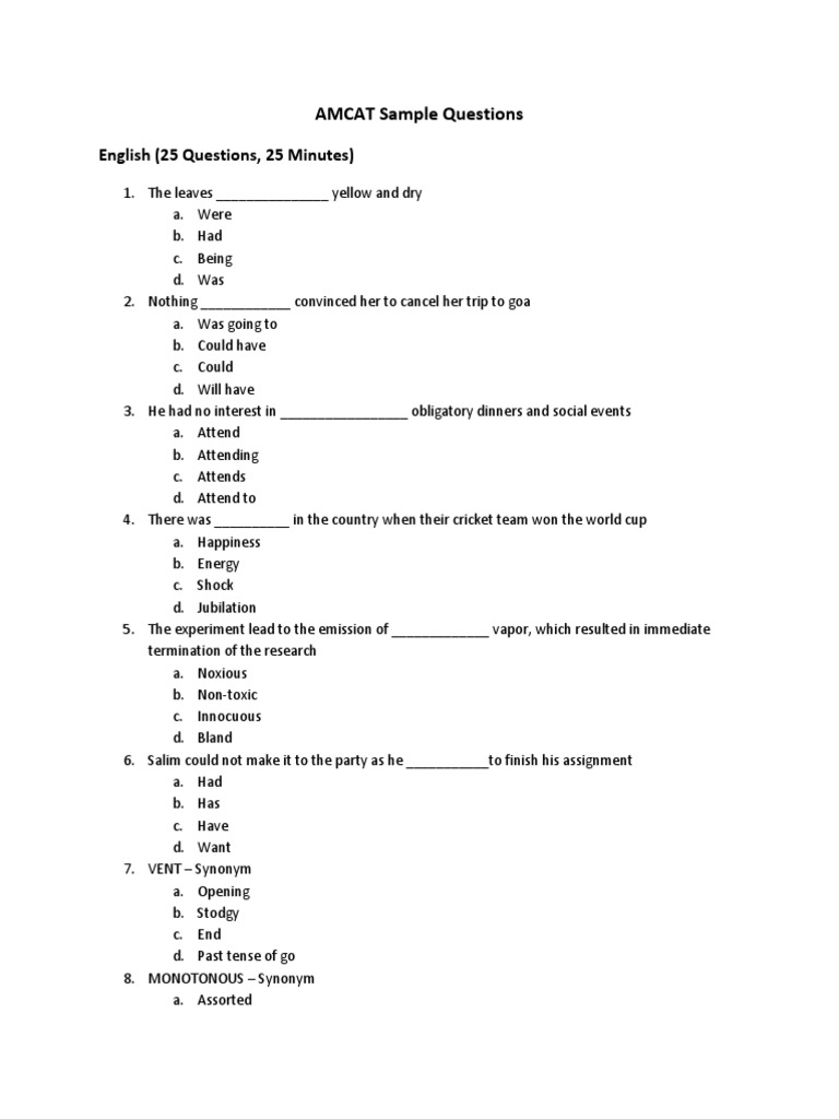 AMCAT Sample Questions 2 | PDF | Queue (Abstract Data Type ... AMCAT Sample Questions 2 | PDF | Queue (Abstract Data Type ...