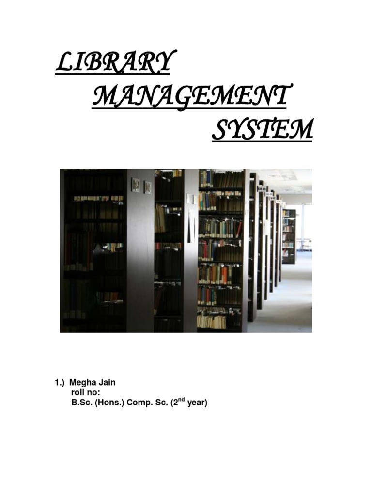 Library Management System | PDF | Software Development | Risk Management
