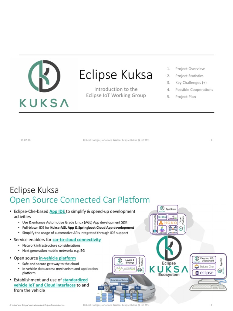 Kuksa Iot Wg Final Pdf Eclipse Software Internet Of Things