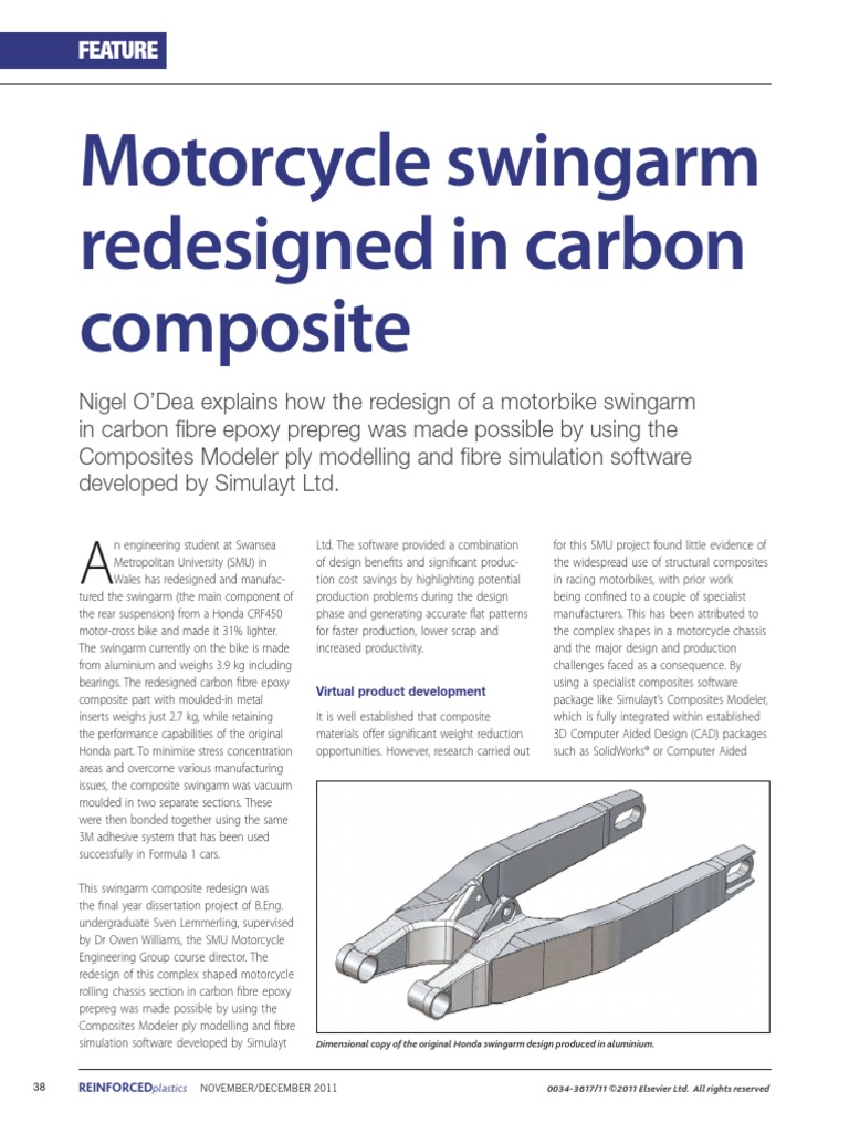 Motorcycle | PDF | Composite Material | 3 D Modeling
