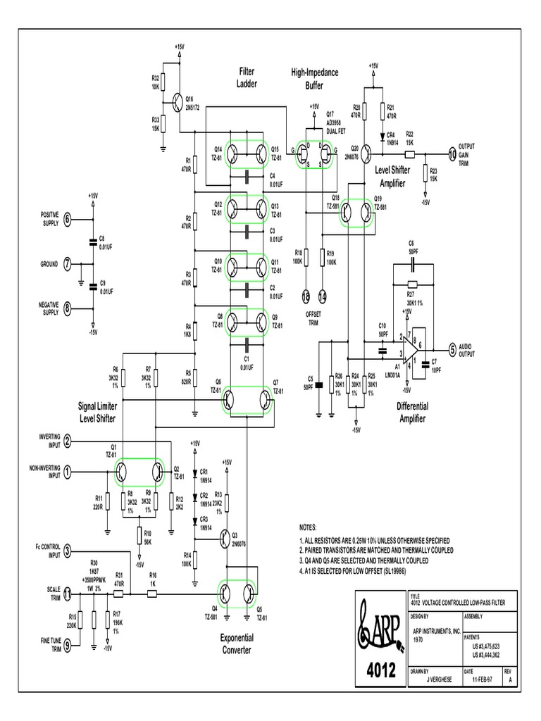 Arp 4012 LPF PDF | PDF