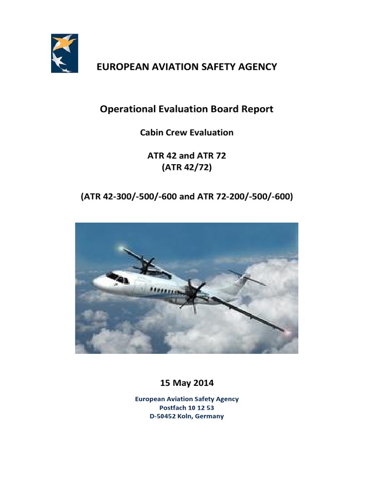 Atr 42-72 Oeb CC Reports | PDF | Aviation | Aerospace