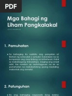 Mga Bahagi NG Liham | PDF