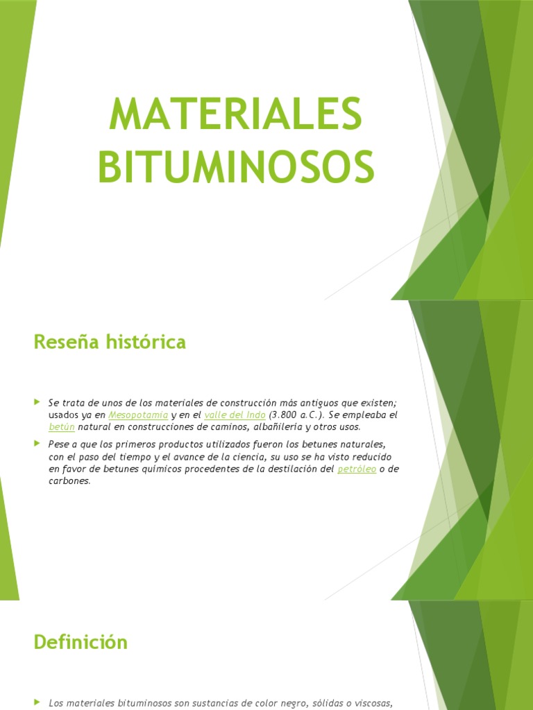 MATERIALES BITUMINOSOS (Ing. Civil) | PDF | Petróleo | Destilación