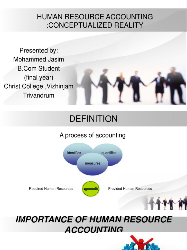 Human Resource Accounting | PDF | Human Resources | Valuation (Finance)
