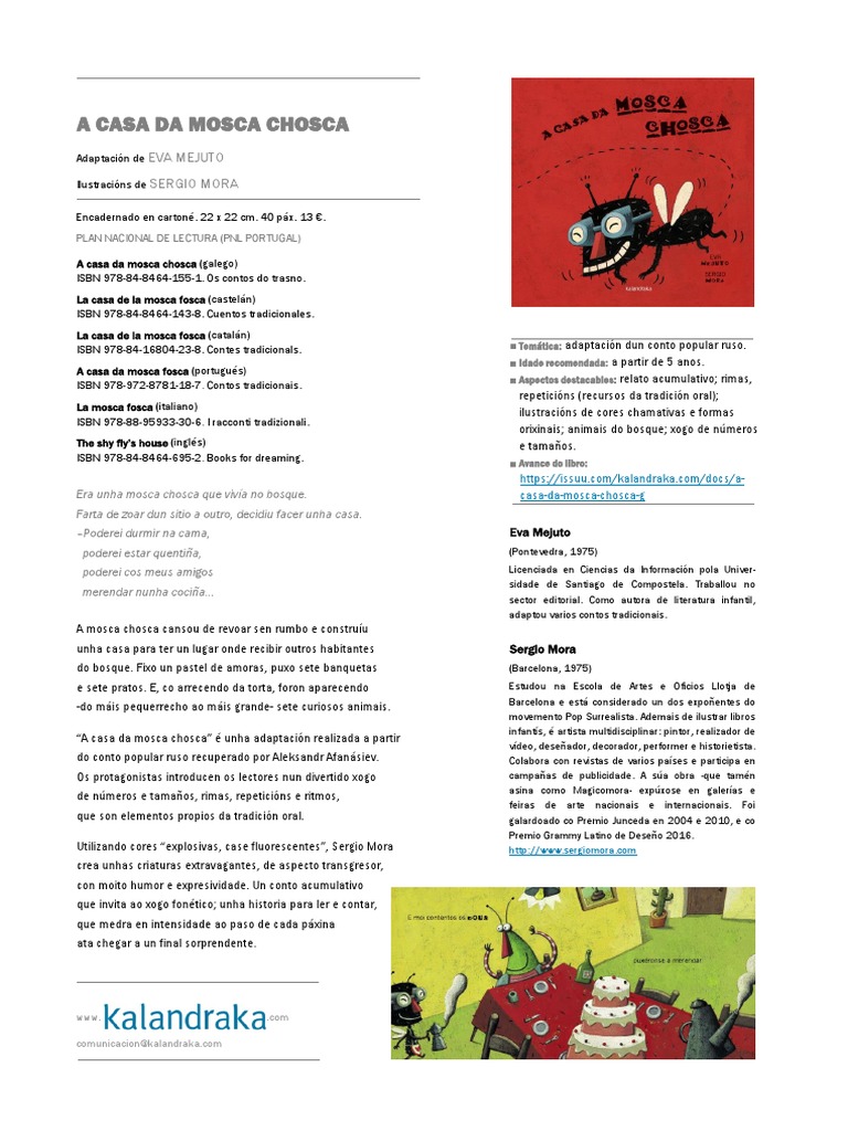 A Casa Da Mosca Chosca G - 01 PDF | PDF