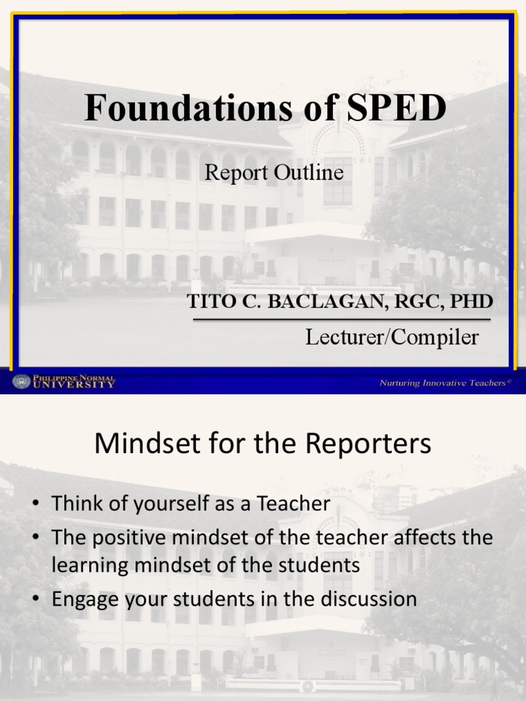 Prof Ed 5 Outline of Report | PDF