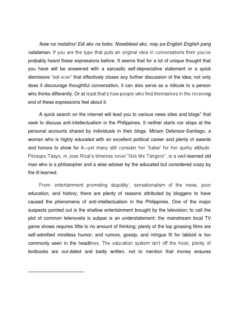 Smart Shaming and Anti-Intellectualism | PDF | Psychology