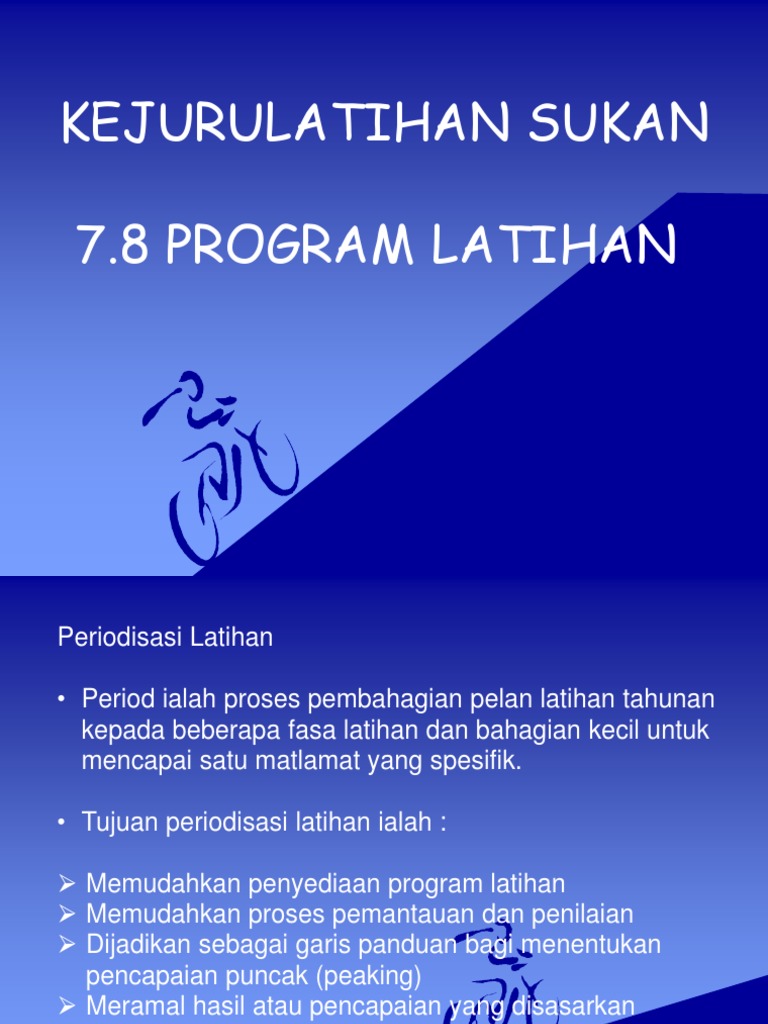 Program Latihan | PDF