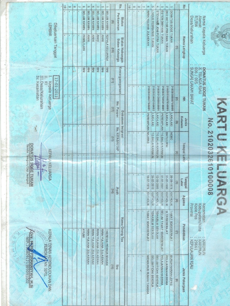 KK Dan KTP PDF | PDF