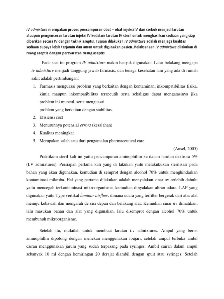 Pembahasn IV Admixture | PDF