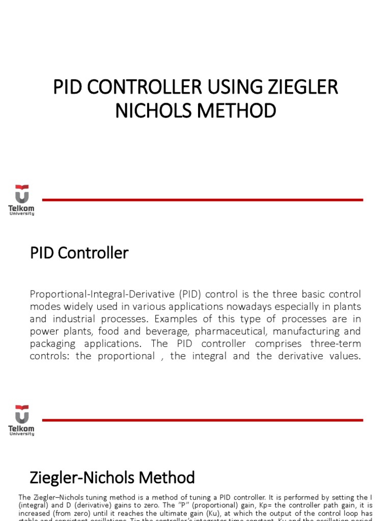 PID Control with Ziegler-Nichols Tuning | PDF | Control Engineering | Control Theory