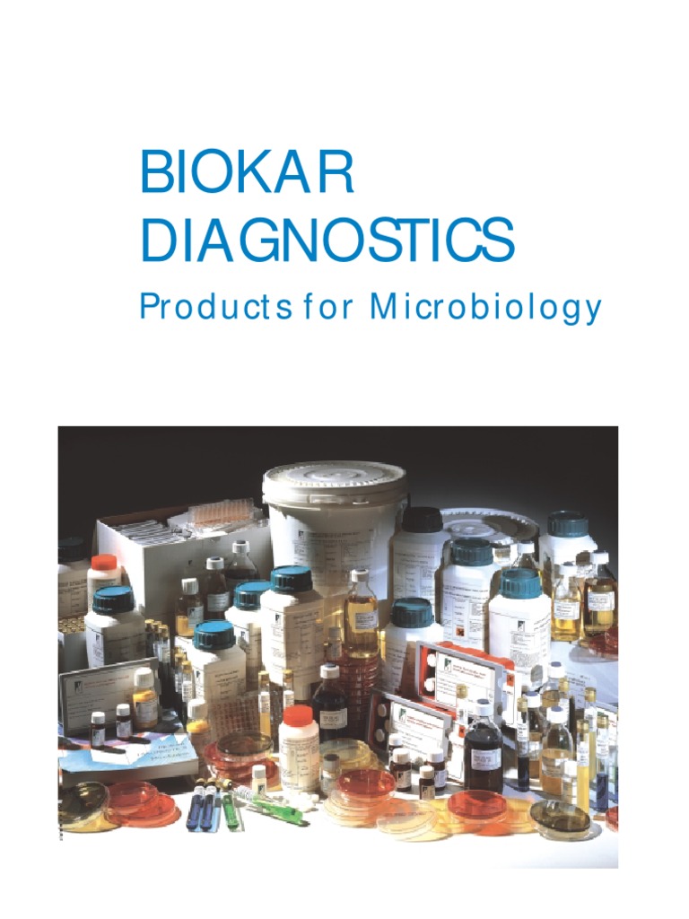 Biokar Catalogus | PDF | Growth Medium | Bacteria