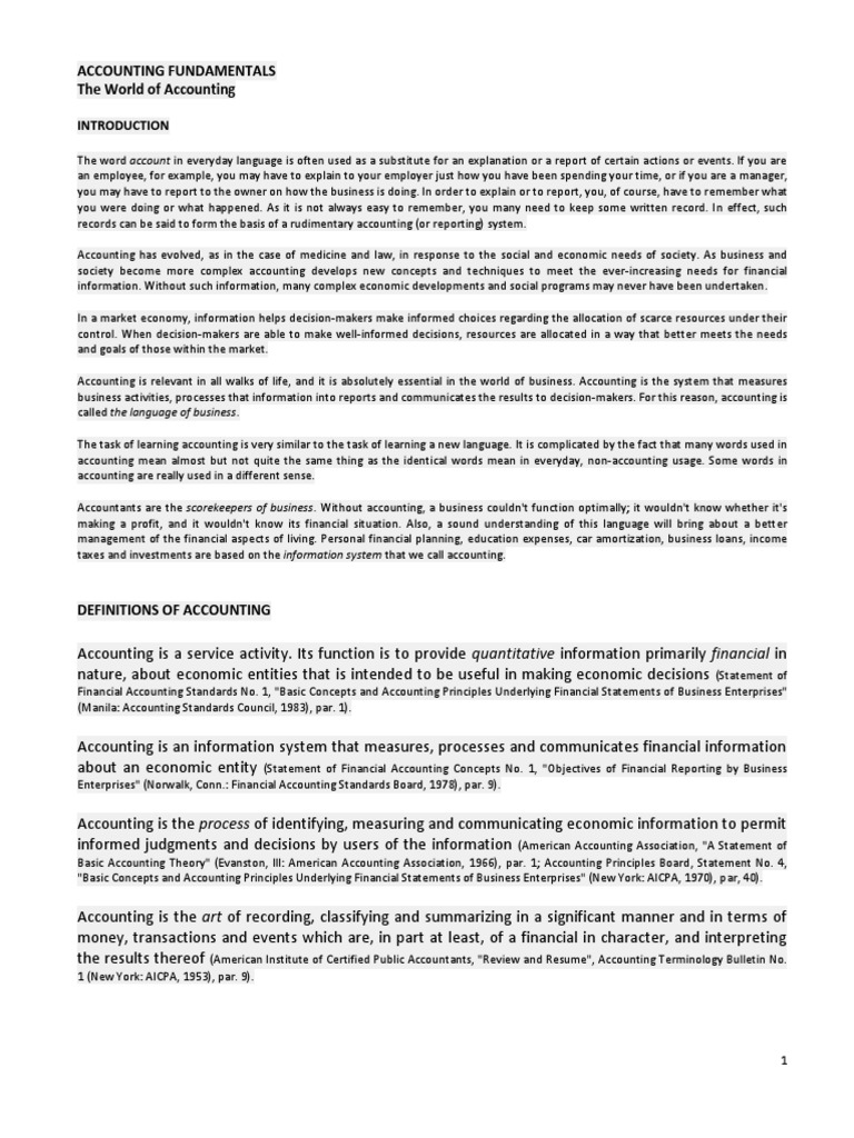 AF The World of Accounting | PDF | Certified Public Accountant ...